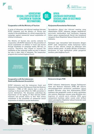 Laporan Tahunan ECPAT Indonesia 2016 | PDF