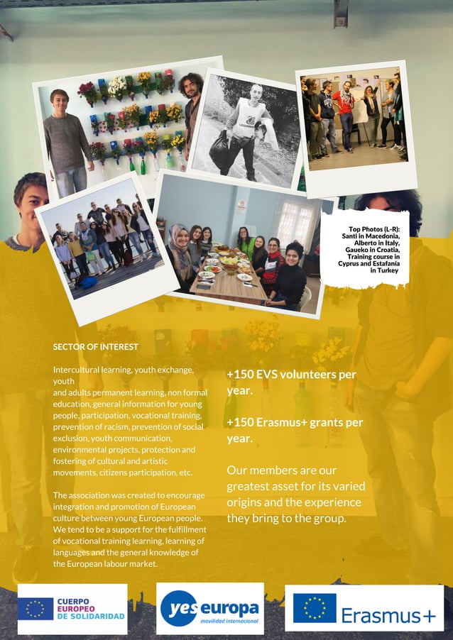 Annual report yes europa erasmus+ | PDF