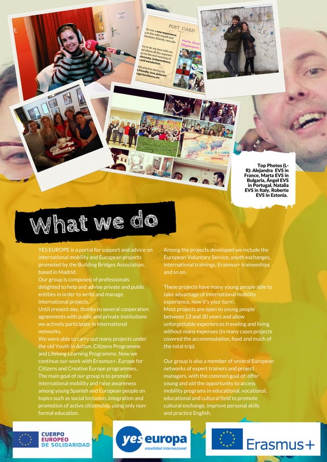 Annual report yes europa erasmus+ | PDF