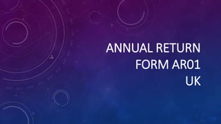Annual return | PPTX
