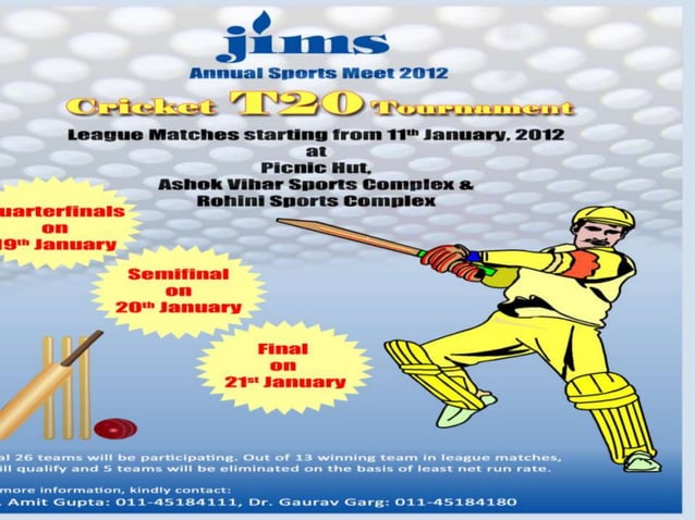 Annual sports meet 2012 | PPTX