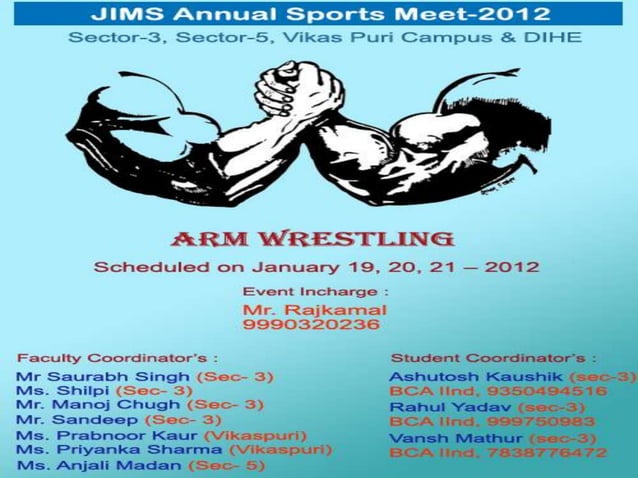 Annual sports meet 2012 | PPTX