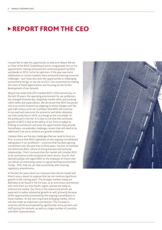 BDO Annual statement 2013 | PDF