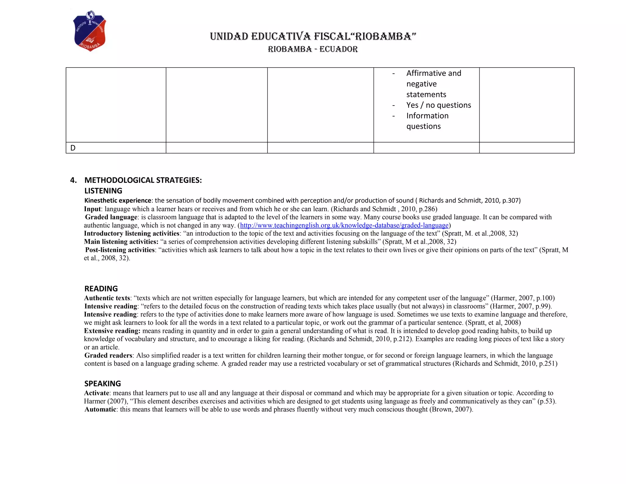 Annual teaching plan 3 ero bgu | PPT