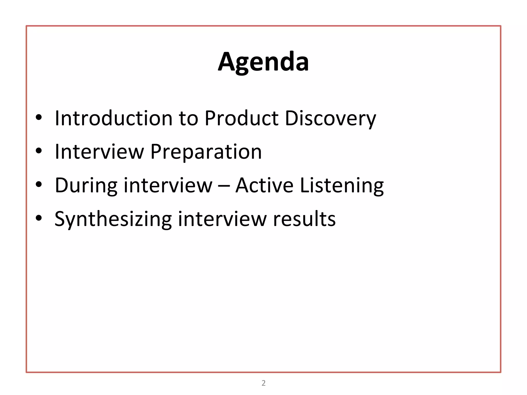 Discovering Value Through Customer Interviews | PDF