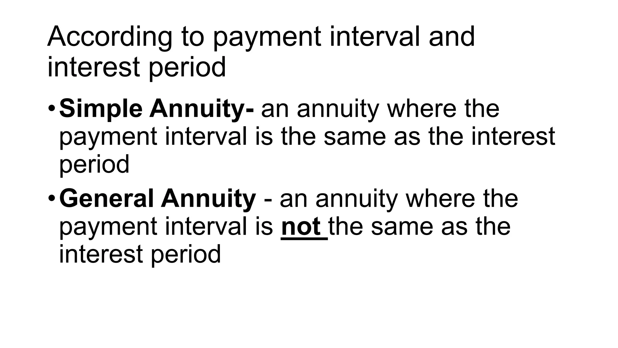 Annuities | PPTX