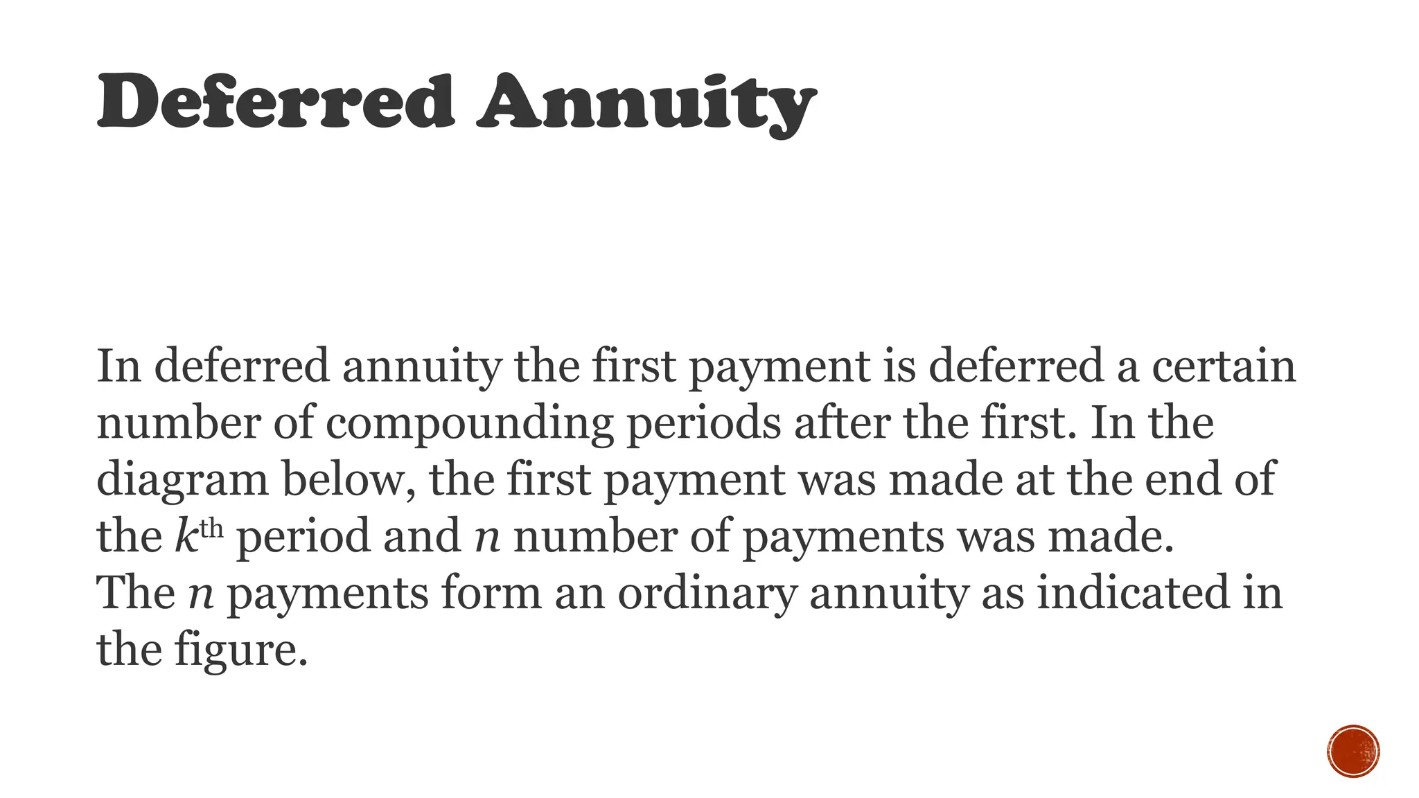 engineering economics, Types of ANNUITIES.pptx