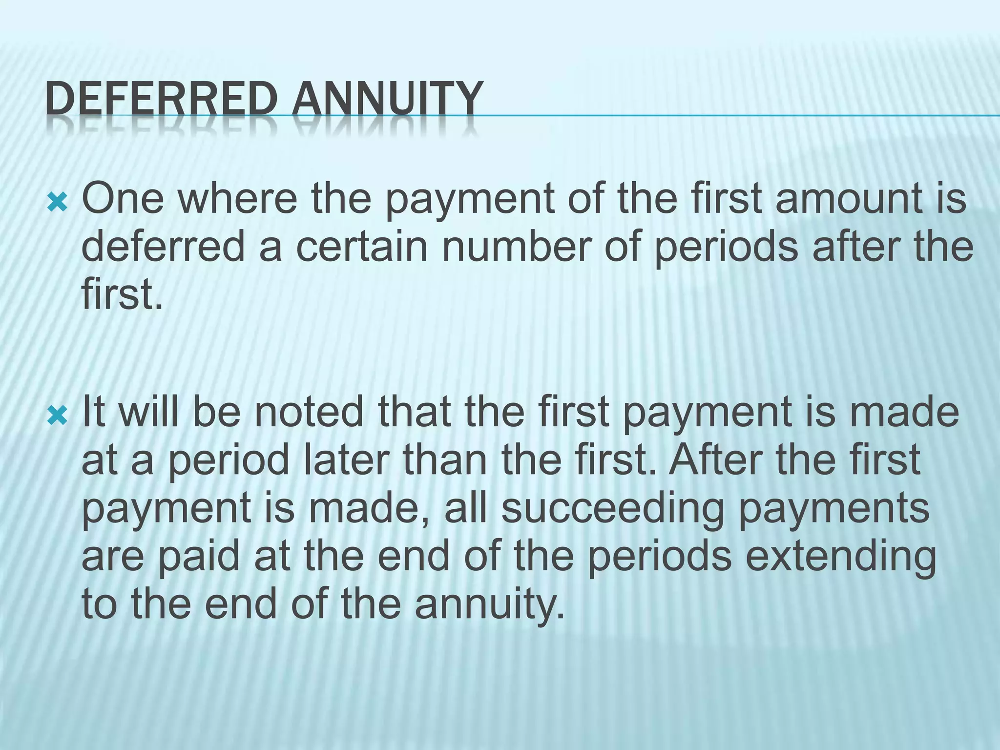 Annuities and gradient | PPTX