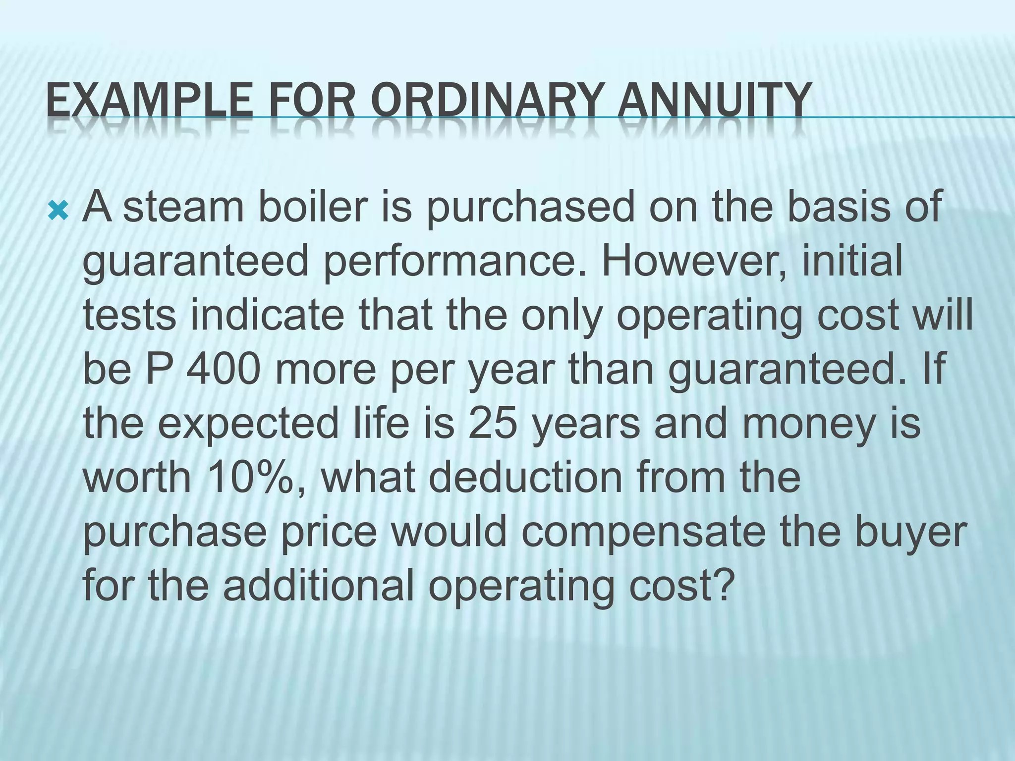 Annuities and gradient | PPTX