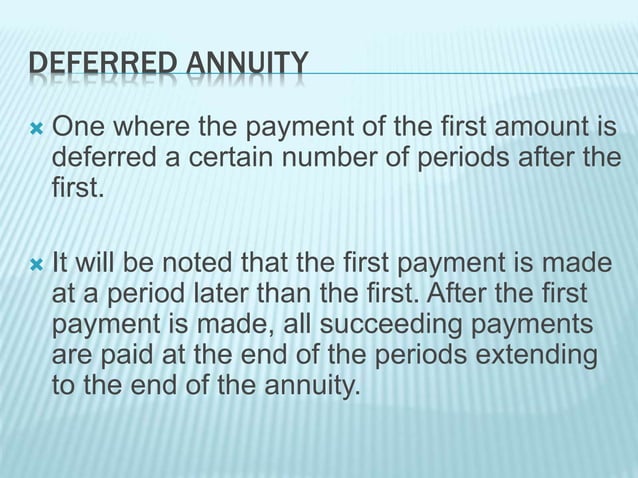 Annuities and gradient | PPTX | Stocks and Bonds | Personal Investing