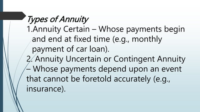 ANNUITIES- General Mathematics Grade 11.pptx | Stocks and Bonds ...
