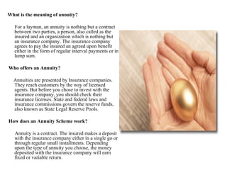 Annuity | PPT