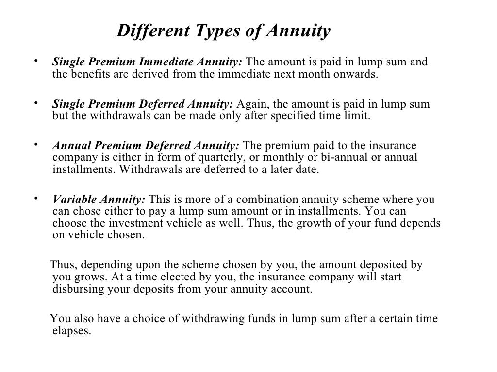 Annuity | PPT | Free Download