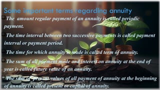 annuity 2.pptx for commerce stream........ | PPT