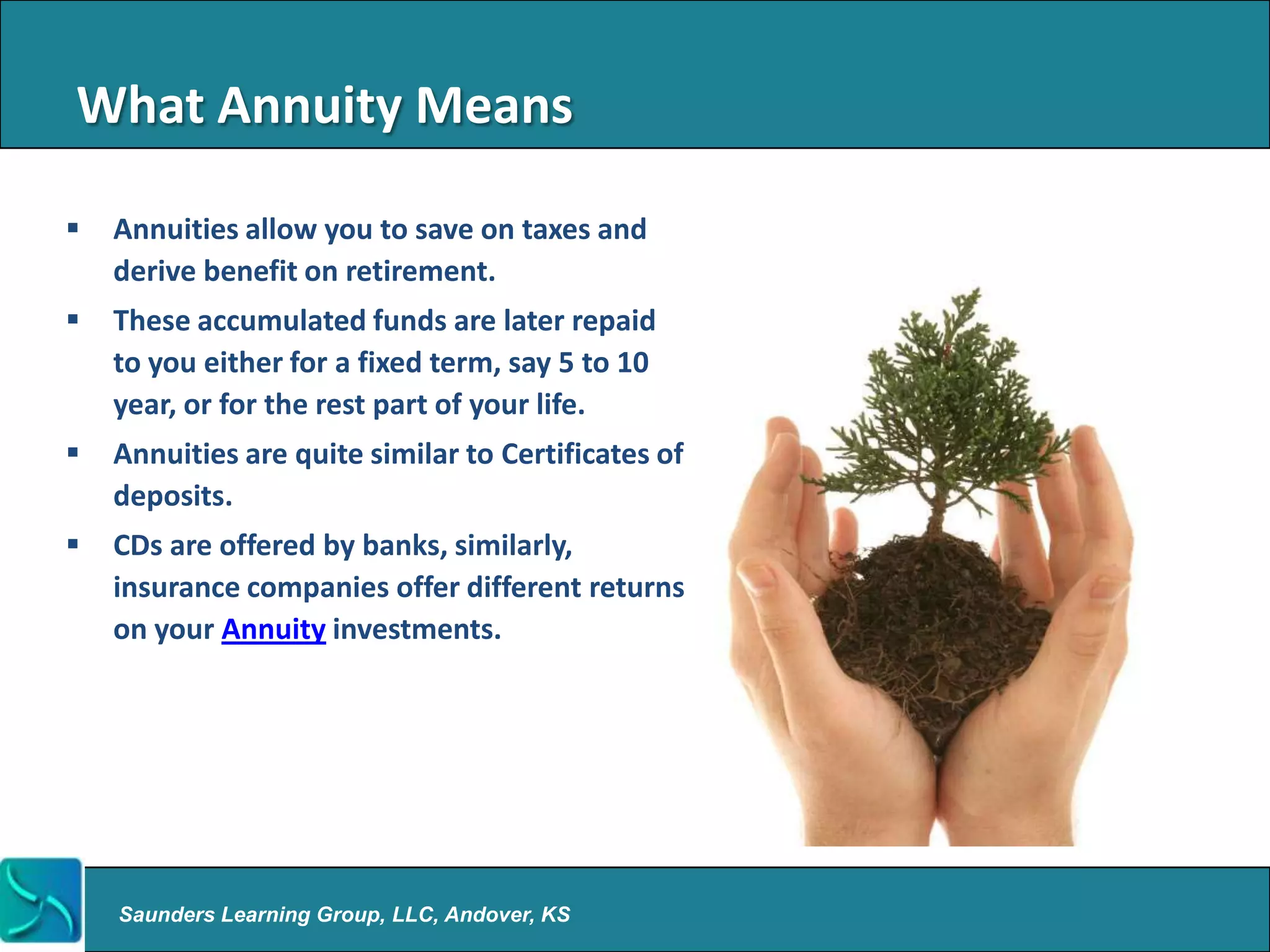 Annuity Basics