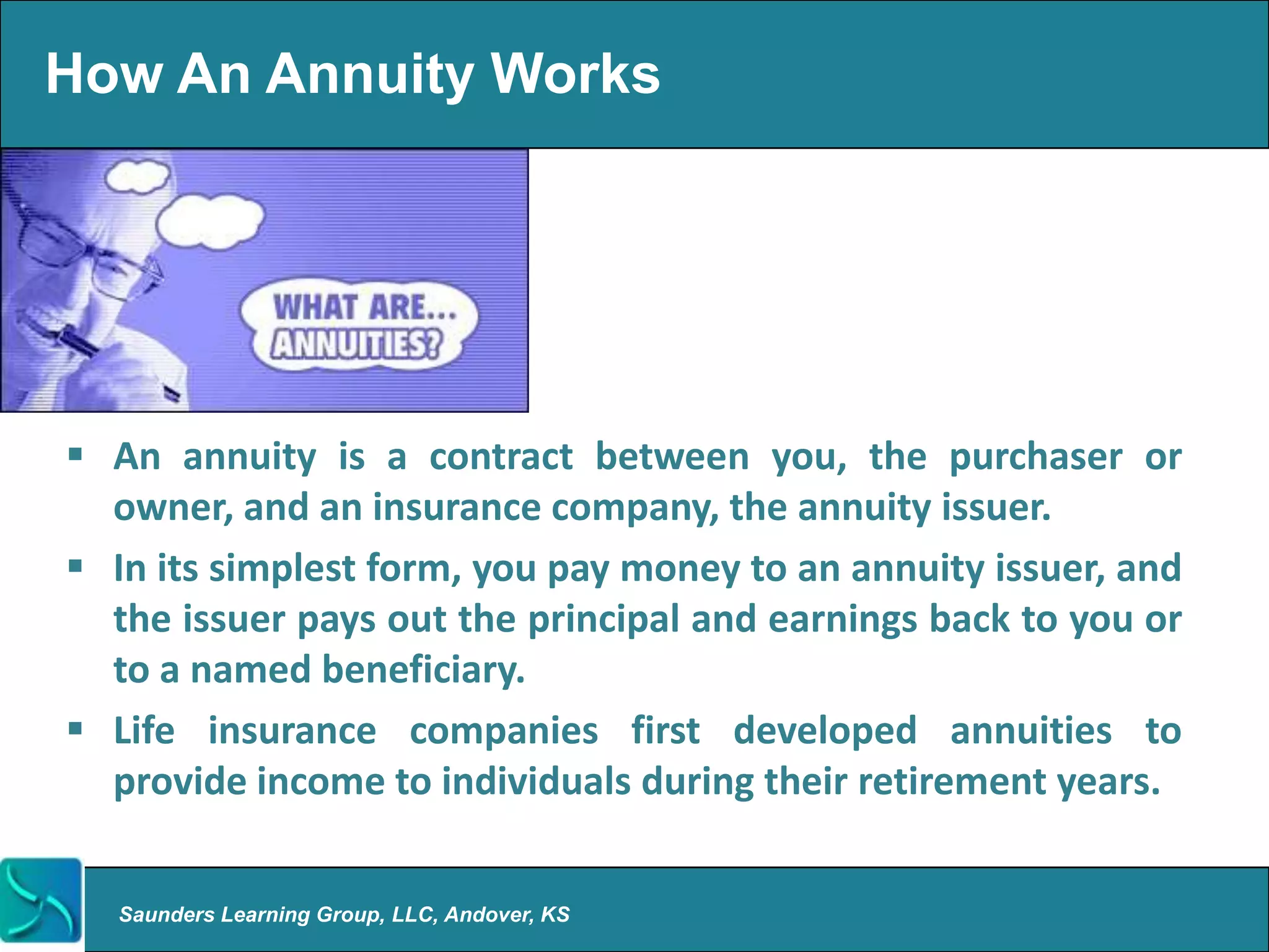 Annuity Basics