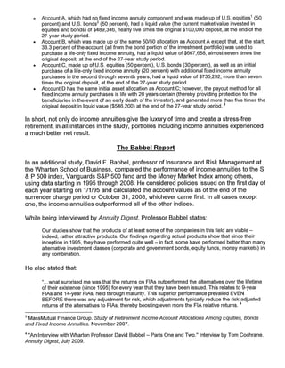 Philonmoney - Annuity White Pages | PDF