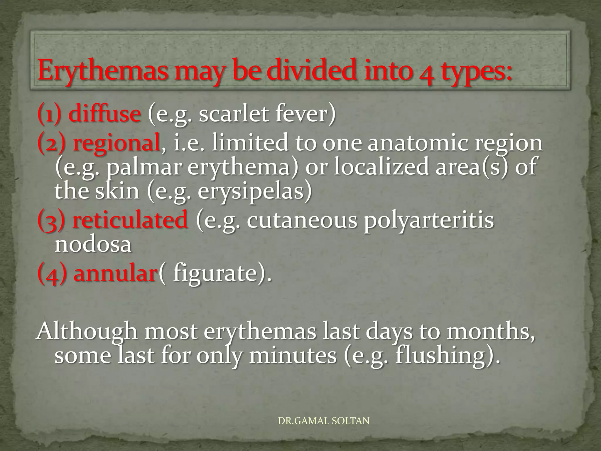 Annular erythema | PPSX