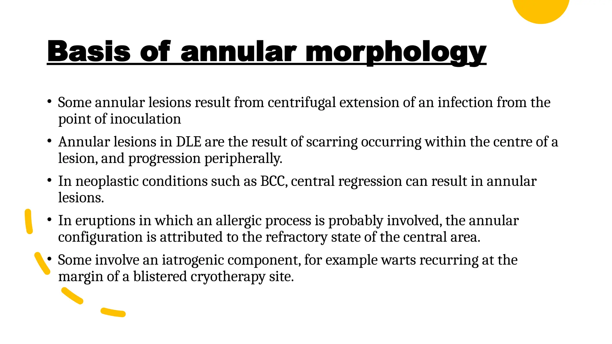 Annular erythema .Annular erythema is a descriptive term that ...