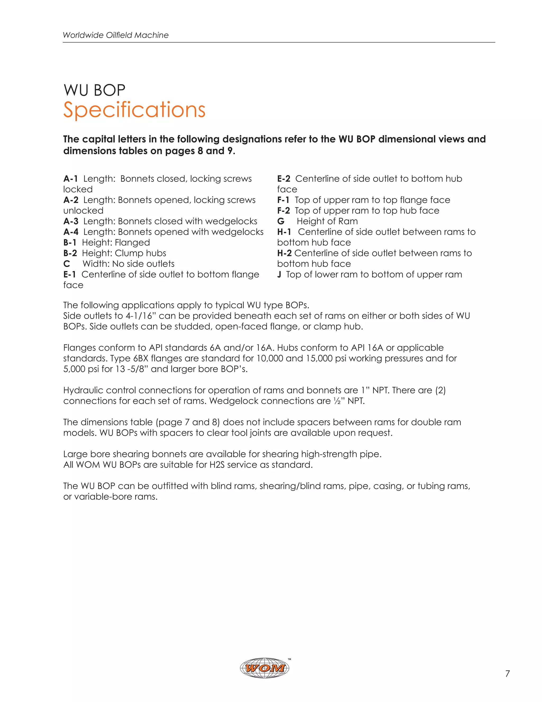 Annular Screwed BOP, Annular BOP - Worldwide Oilfield Machine | PDF