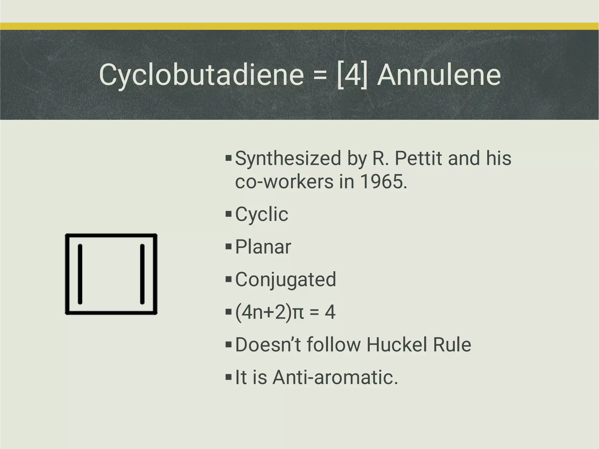 Annulenes and Heteroannulenes - Premie Fernandes | PDF