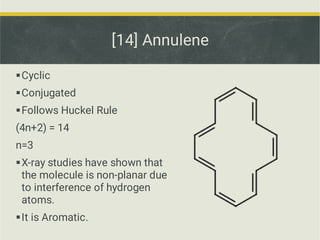 Annulenes and Heteroannulenes - Premie Fernandes | PDF