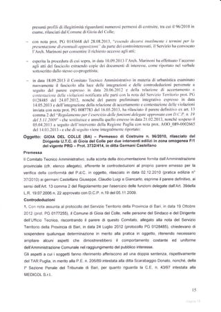 Annullamento pdc ex arena castellano | PDF