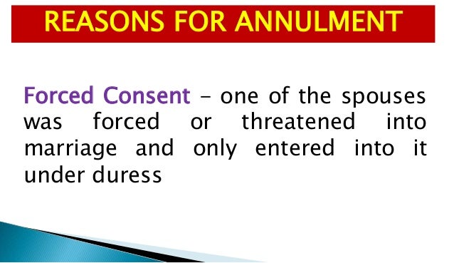 Difference between Annulment and Divorce