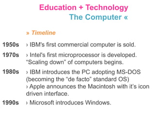 Education + Technology | PPT
