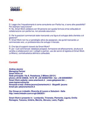 Smart Work Ricerca | PDF