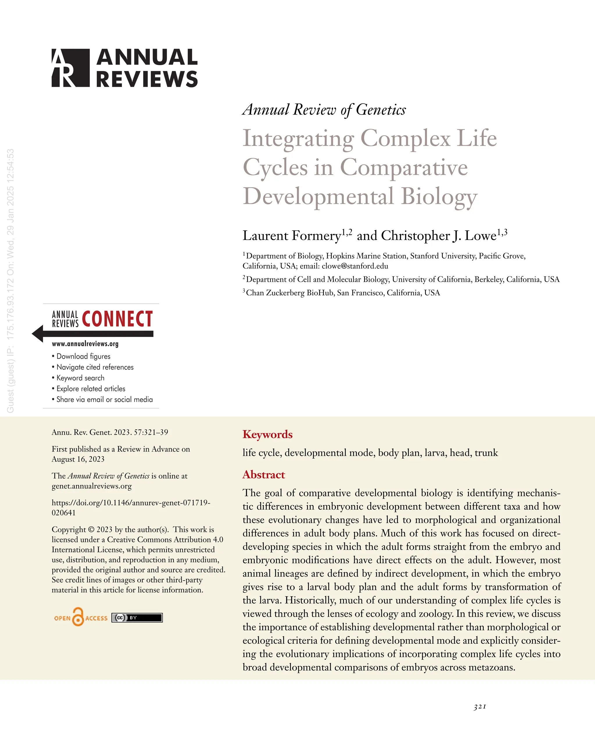 Chapter 2 of integrating complex life cycle in comparative study for ...