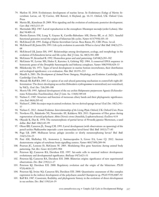 Chapter 2 of integrating complex life cycle in comparative study for ...