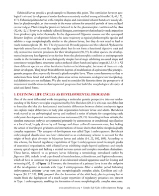 Integrating complex life cycles in developmental biology | PDF