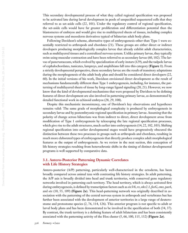 Integrating complex life cycles in developmental biology | PDF