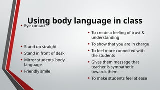 Annya_Body Language. education material pptx | PPTX