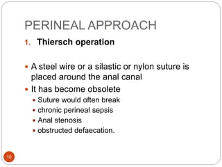 Rectal diseases | PPTX