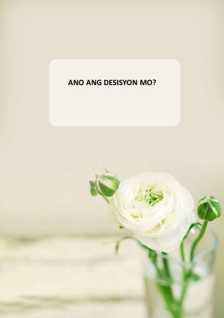 Ano ang desisyon mo | PDF