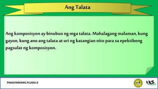 Ano ang komposisyon | PPTX