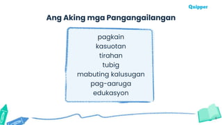 ANO ANG PANGANGAILANGAN KO.pptx