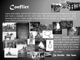 An occurrence at owl creek bridge | PPTX