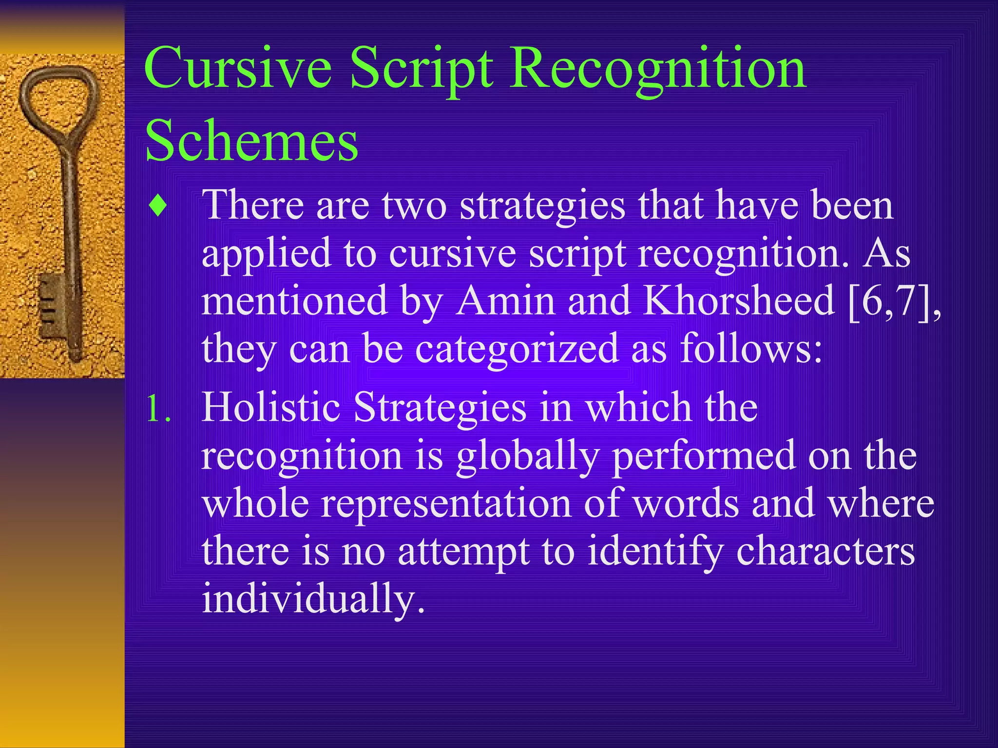 An OCR System for recognition of Urdu text in Nastaliq Font | PPT