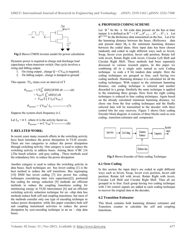 An octo coding technique to reduce energy transition in low power vlsi circuits | PDF