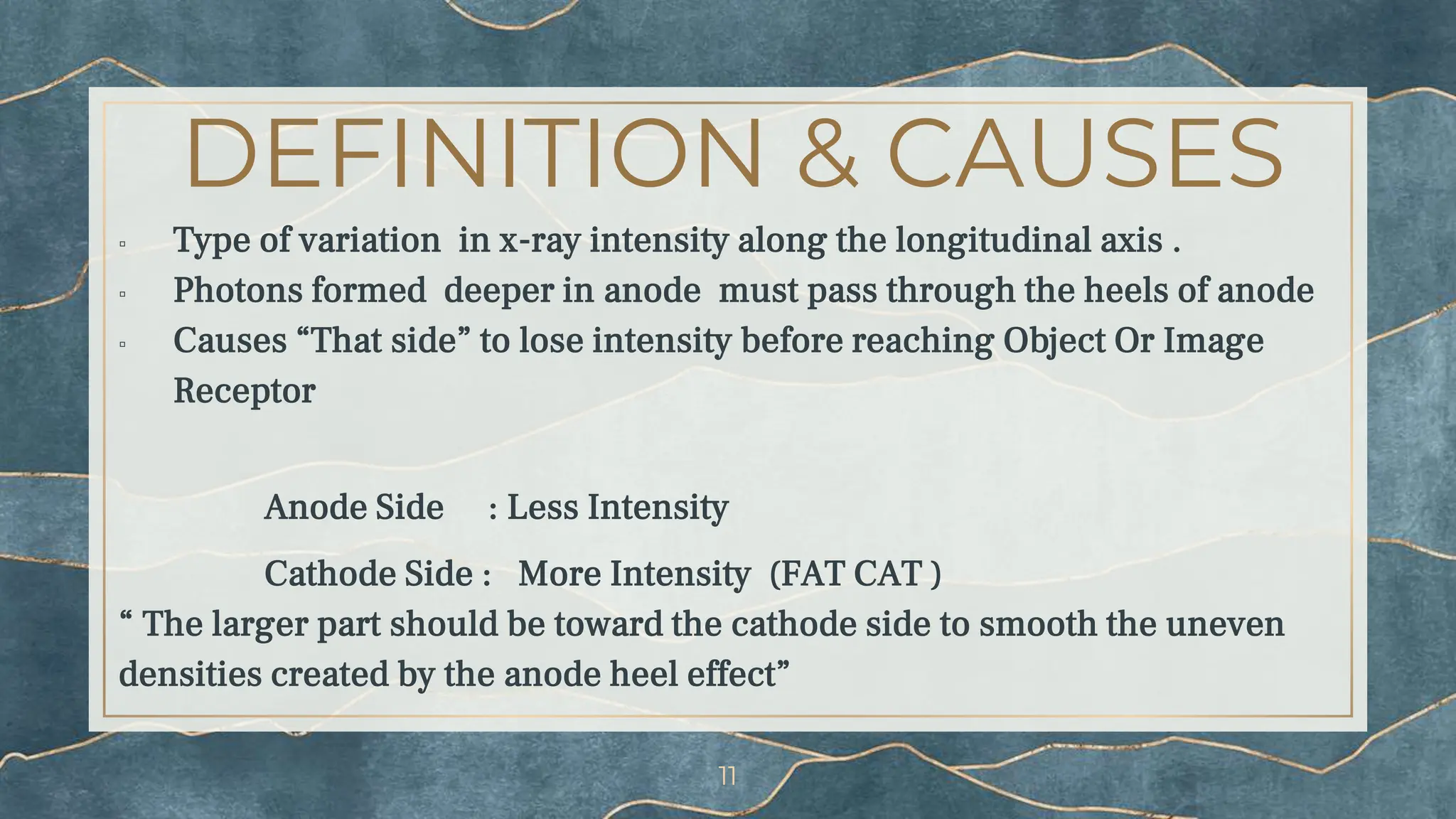 ANODE HEEL EFFECT IN BACHELOR OF MEDICAL IMAGING | PPTX