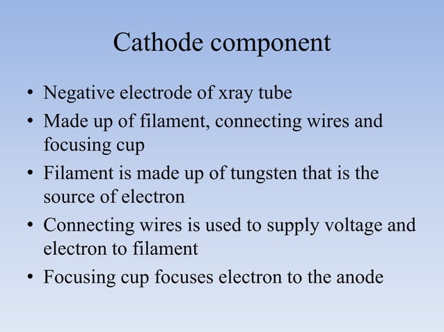 Anode heel effect, line focus principle, | PPTX | Chemistry | Science