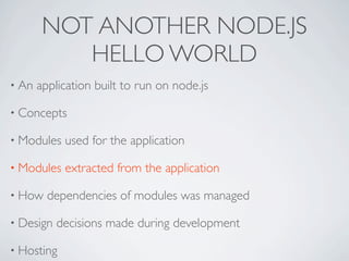 A nodejs application | KEY
