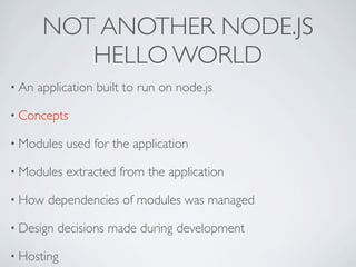 A nodejs application | KEY