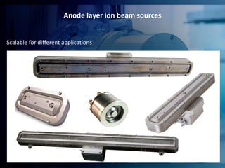 Anode Layer Ion Beam Sources - when efficiency matters | PPT