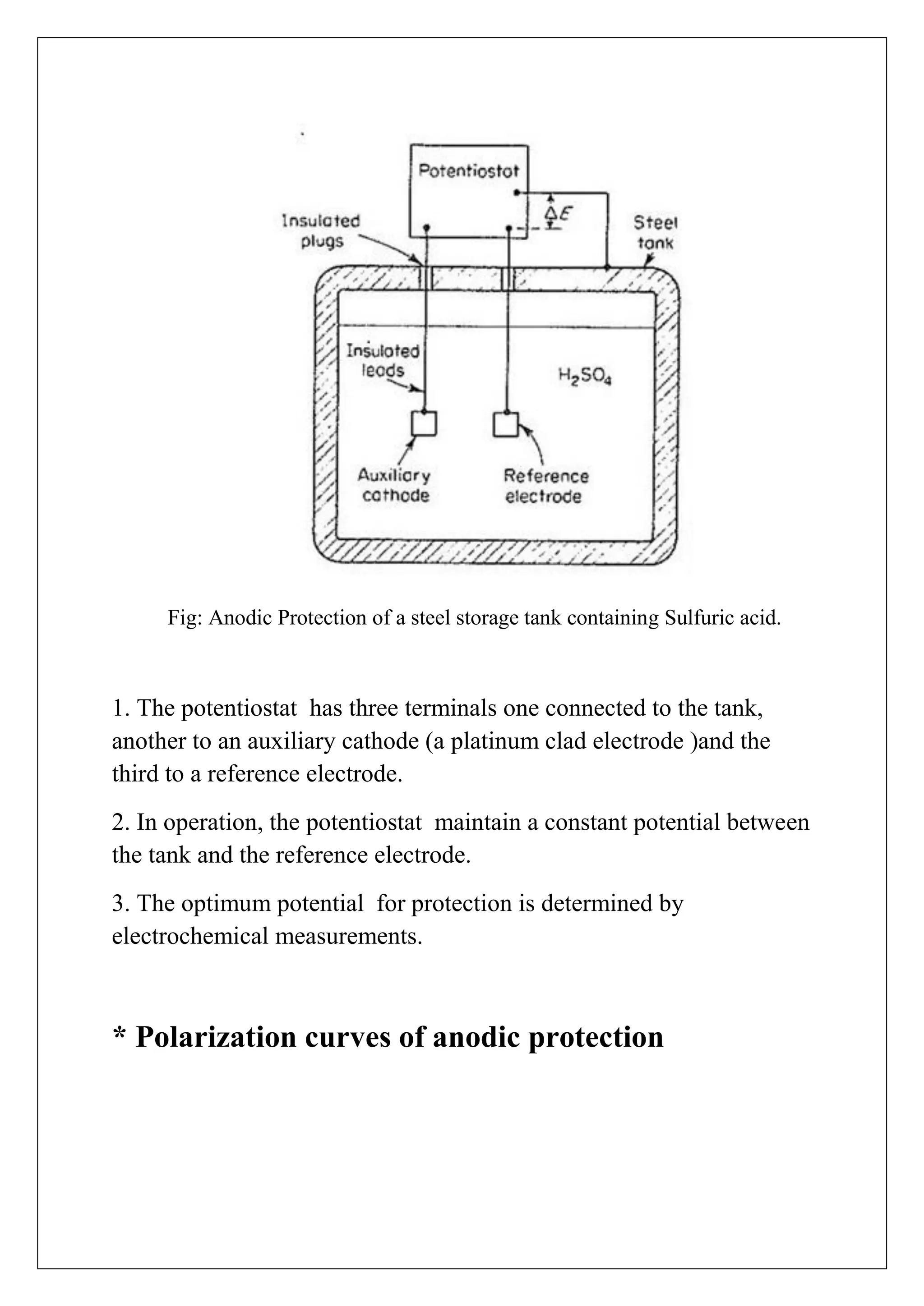 Anodic protection for corrosion prevention | PDF