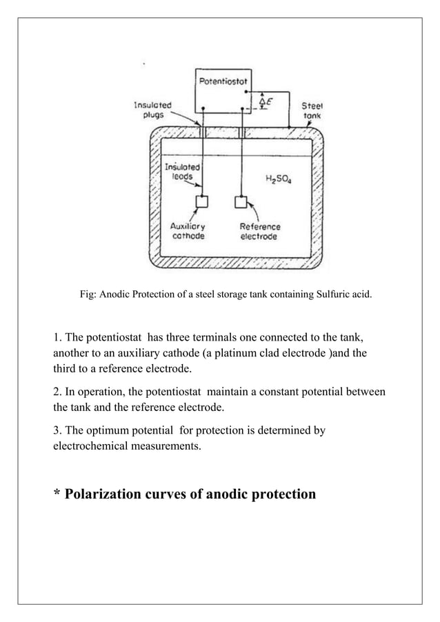 Anodic protection for corrosion prevention | PDF | Chemistry | Science