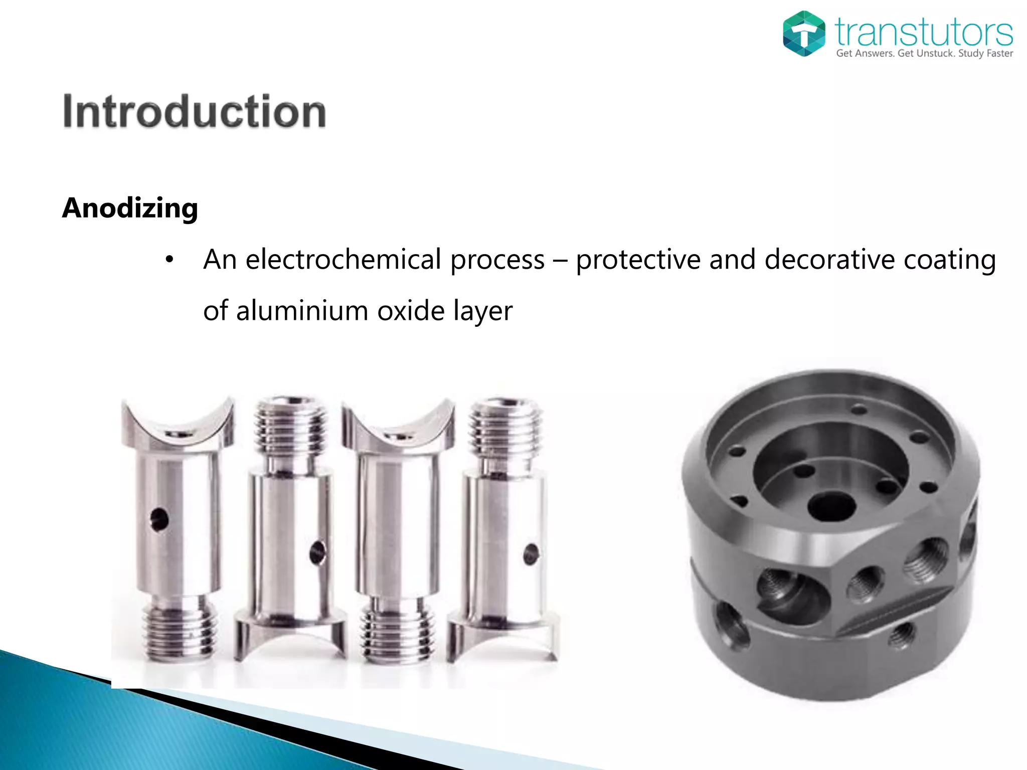 Anodizing | Mechanical Engineering | PPTX